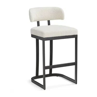 Frontgate Kamdyn Bar & Counter Stool In Blackened Zinc,performance ...