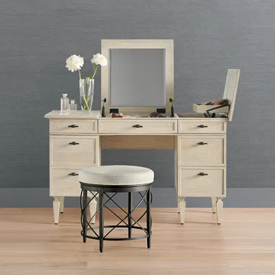 Frontgate Laurel Ultimate Vanity Set In White | ModeSens
