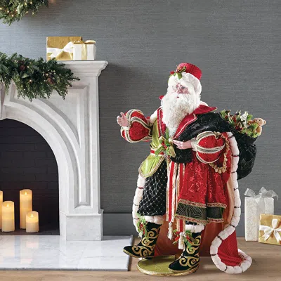 Frontgate Mark Roberts Old English Santa In Red | ModeSens