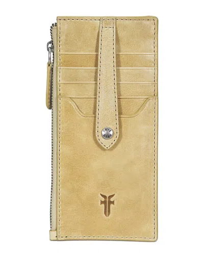 Frye Melissa Leather Wallet In Beige | ModeSens