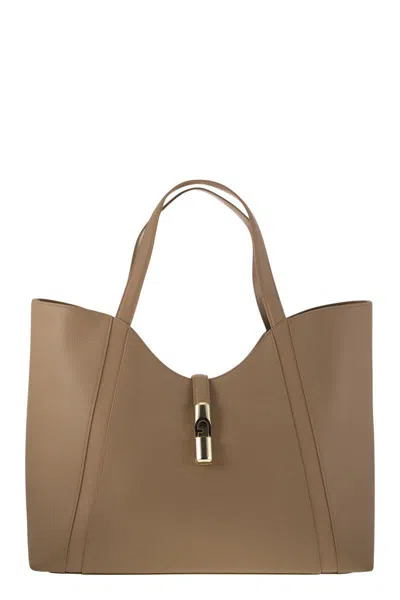 Furla Vaniglia Xl Goccia Hobo Bag In Brown | ModeSens