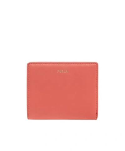 Furla Logo Embossed Bifold Wallet In Red | ModeSens