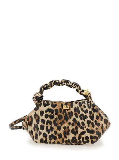Ganni Bou Multicolor Small Crossbody Bag With Logo Plaque On The Front ...
