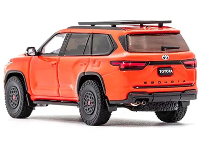 Gcd Toyota Sequoia Trd Pro Solar Octane Orange With Roofrack 1/64 ...
