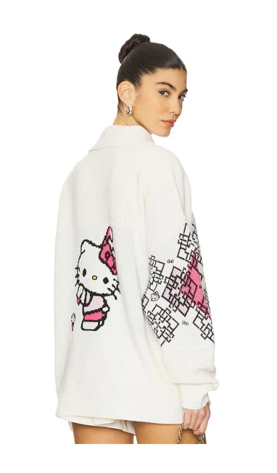 Gcds Cardigan Hello Kitty In White | ModeSens