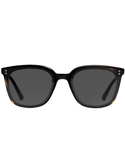 Gentle Monster Queen Tortoiseshell Square-frame Sunglasses In Black ...