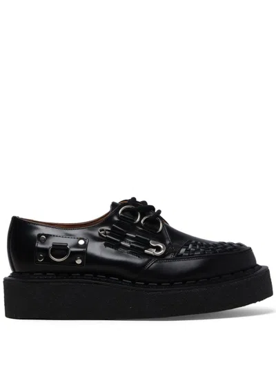 George Cox Skipton Derby Shoes In Black | ModeSens