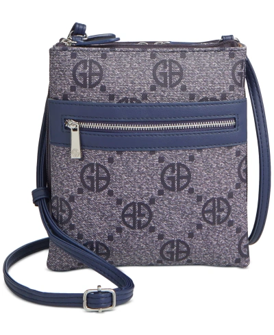Giani Bernini Signature Monogram Triple-zip Dasher Crossbody, Created ...