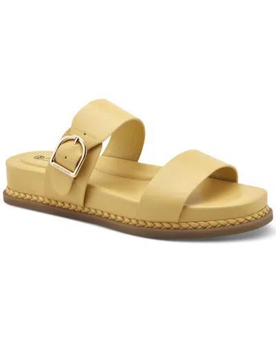 Giani Bernini Women's Gianaa Memory Foam Double Band Slip On Flat ...