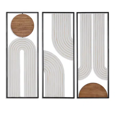 Gild Design House Kade Metal Wall Decor, Set Of 3 In Gray | ModeSens