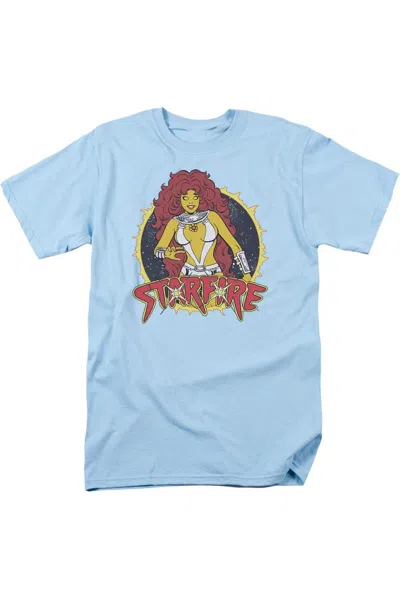 Gildan Dc Comics Starfire Short Sleeve Adult Tee / T-shirt In Blue ...