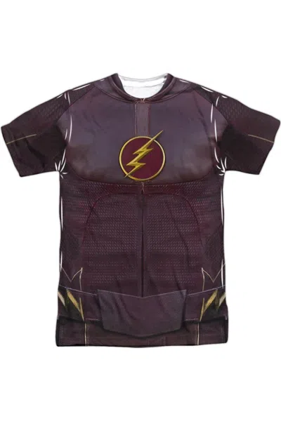 Gildan The Flash Flash Uniform (front/back Print) Adult Poly/cotton Short Sleeve Tee / T-shirt ...