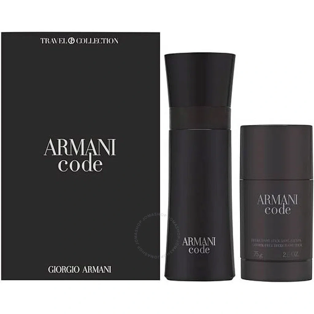 Armani code travel set store