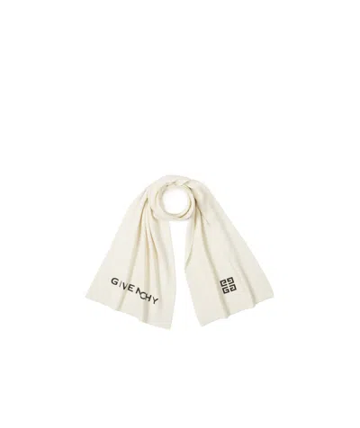 Givenchy 4g Pattern Scarf In White | ModeSens