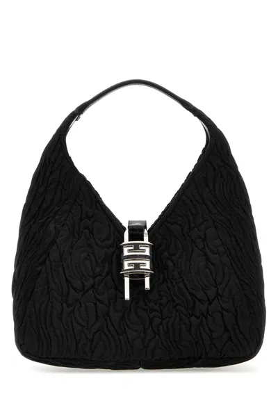 Givenchy Black Fabric G-hobo Mini Handbag | ModeSens