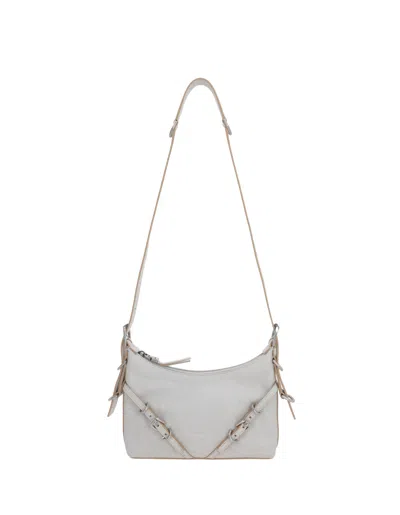 Givenchy Mini Voyou Bag In Ivory Leather In White | ModeSens