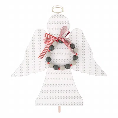 Glory Haus Angel Christmas Decor Topper In Gold/white | ModeSens