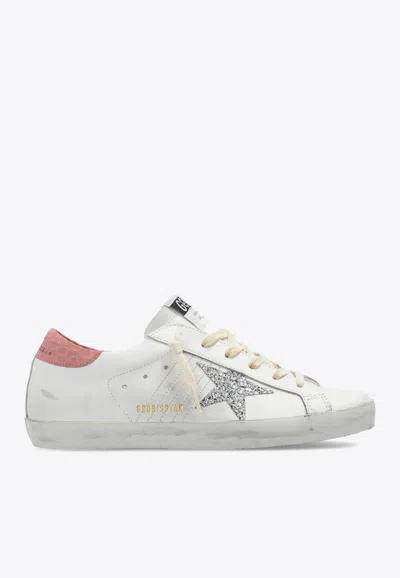 Golden Goose Db Super-star Leather Low-top Sneakers In White | ModeSens