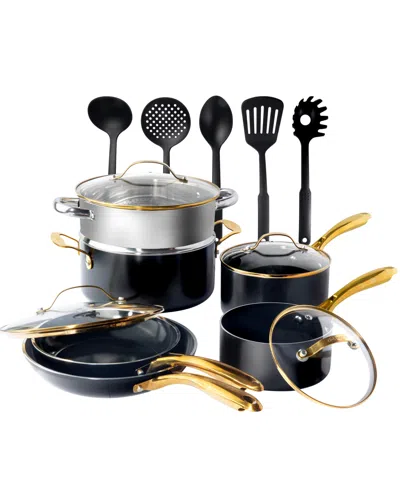 Gotham Steel Natural Collection Ceramic Coating Non-stick 15-piece ...