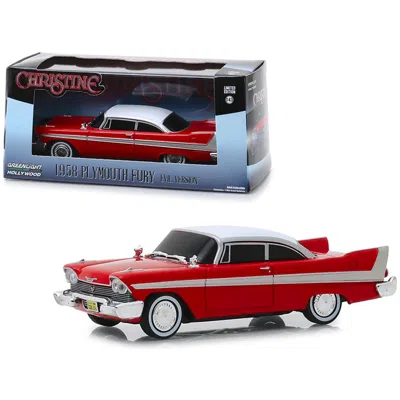 Greenlight 1958 Plymouth Fury Red Evil Version With Blacked Out Windows ...