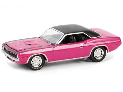 Greenlight 1970 Plymouth Barracuda Moulin Rouge Pink With Black Top ...