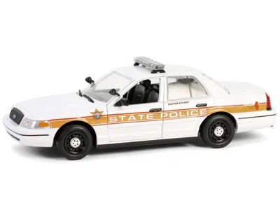 Greenlight 2009 Ford Crown Victoria Police Interceptor White With ...
