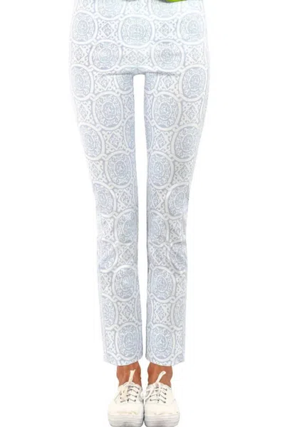 Gretchen Scott Sultan Pull On Pants In Powder Blue | ModeSens