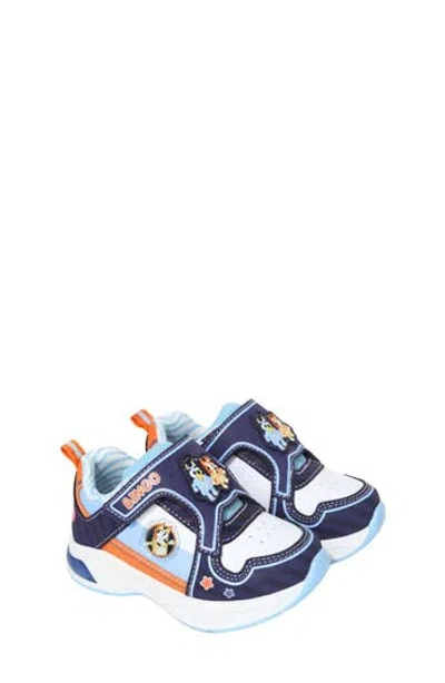 Ground Up Kids' Bluey® Sneaker In White/blue Multi | ModeSens
