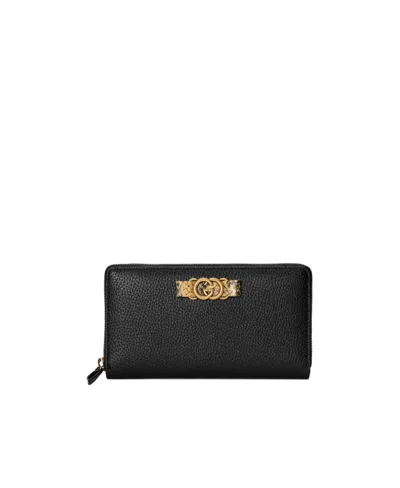 Gucci Interlocking G Python-bow Wallet In Black | ModeSens