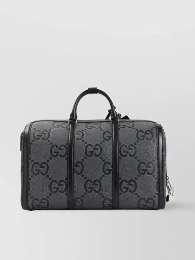 Gucci Leather Duffle Bag Metal Hardware | ModeSens