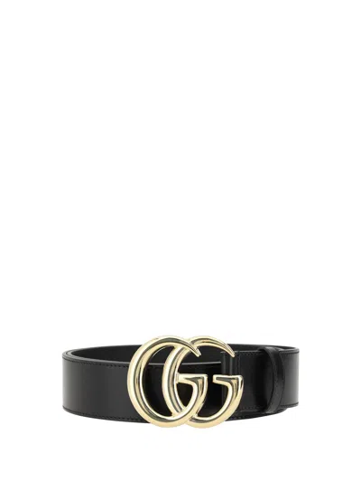 Gucci Men Gg Belt In Black | ModeSens