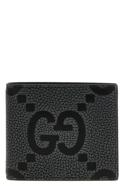 Gucci Men 'maxi Gg' Wallet In Gray | ModeSens
