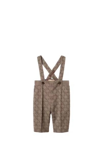 Gucci Kids' Overalls In Beige | ModeSens