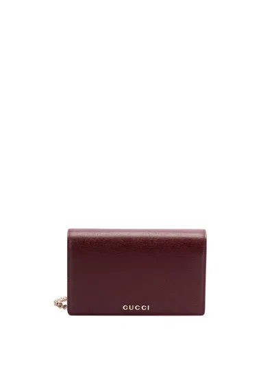 Gucci ` Script In Red | ModeSens