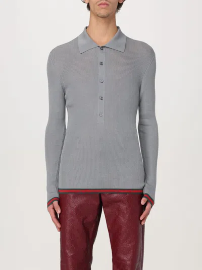 Gucci Sweater Men Grey Men In Gray | ModeSens