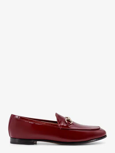 Gucci Woman Woman Red Loafers | ModeSens