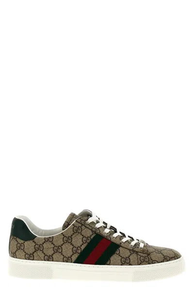 Gucci Women ' Ace' Sneakers In Multicolor | ModeSens