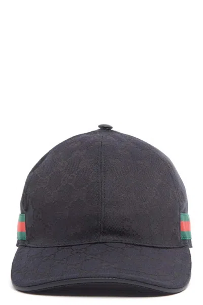 Gucci Women 'original Gg' Cap In Black | ModeSens