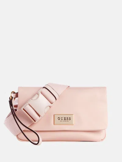 Guess Factory Pearlman Nylon Mini Belt Bag In Pink | ModeSens