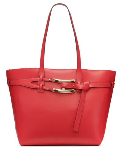Halston Tasha Large Tote Bag In Red | ModeSens