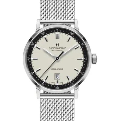 Hamilton American Classic White Dial Steel Men's Watch H38425120 | ModeSens