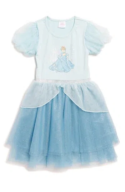 Happy Threads Kids' Cinderella Tutu Dress In Light Blue | ModeSens