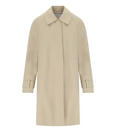 Harris Wharf London Sand Scuba Coat | ModeSens