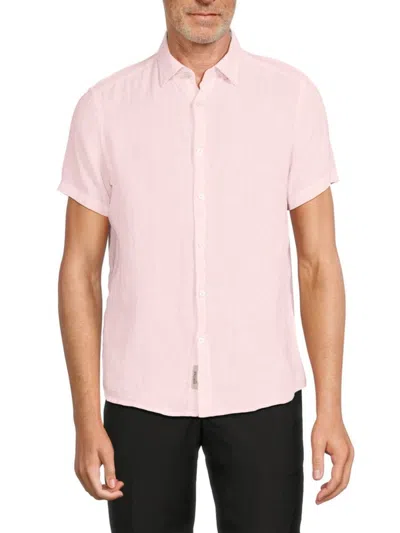 Heritage Report Collection Report Collection Men's Short Sleeve Linen ...