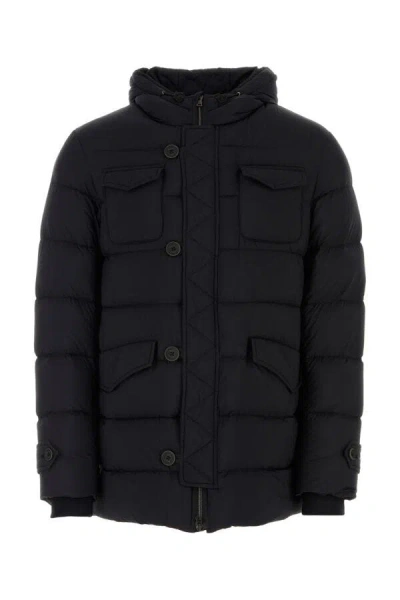 Herno Men Black Nylon Down Jacket | ModeSens
