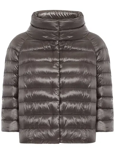Herno Sofia Puffer Jacket In Black | ModeSens