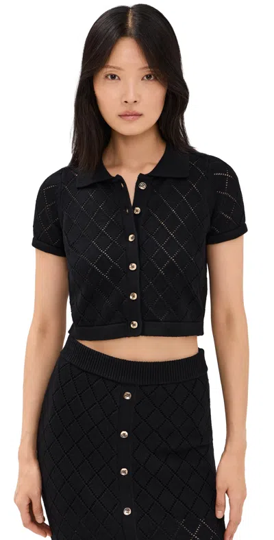 Hevron Arlet Cardigan Black | ModeSens