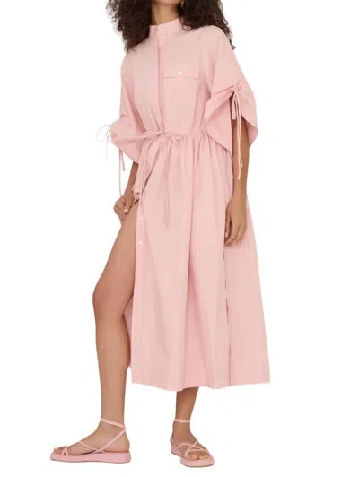Hevron Yana Dress In Pastel Pink | ModeSens