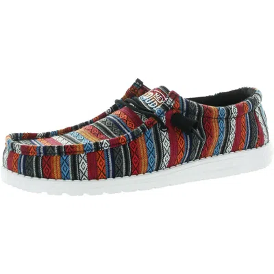 Hey Dude Wally Sarape Mens Woven Comfort Slip-on Shoes In Multi | ModeSens