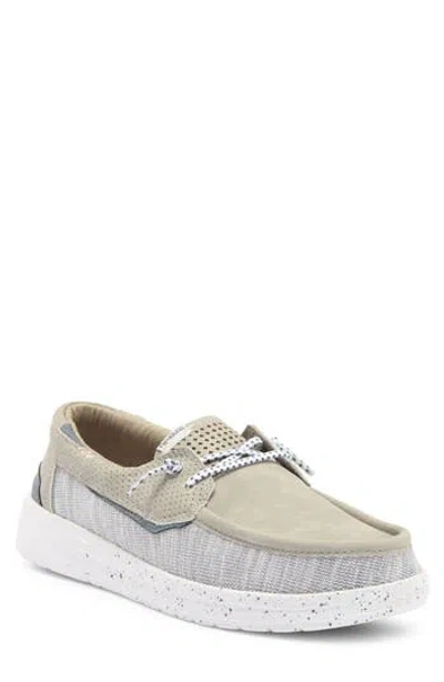 Hey Dude Welsh Boat Shoe In Oyster | ModeSens
